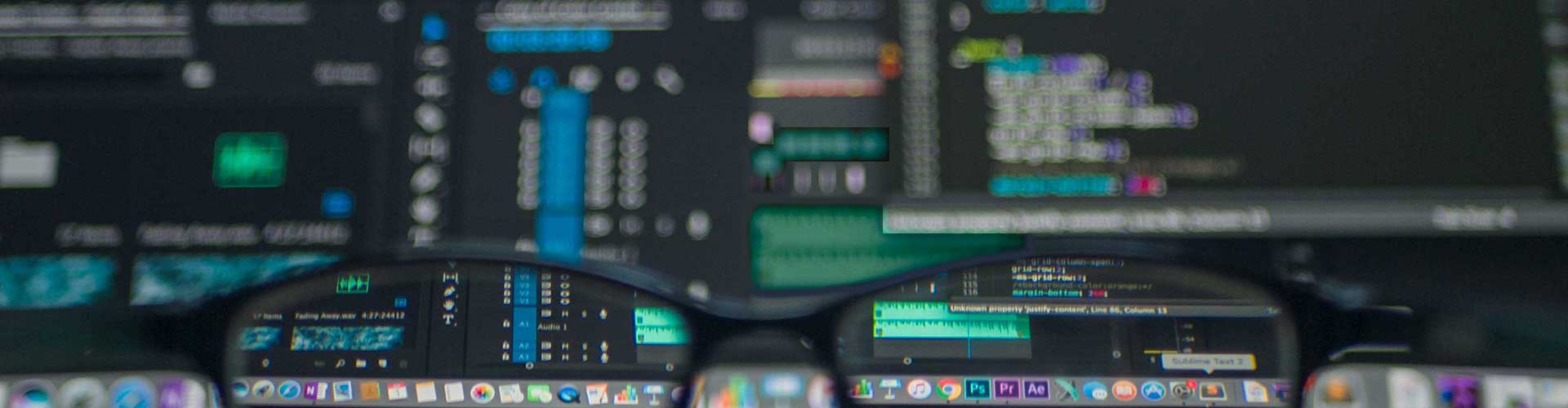 HTML and CSS training course, teaching how to code websites.