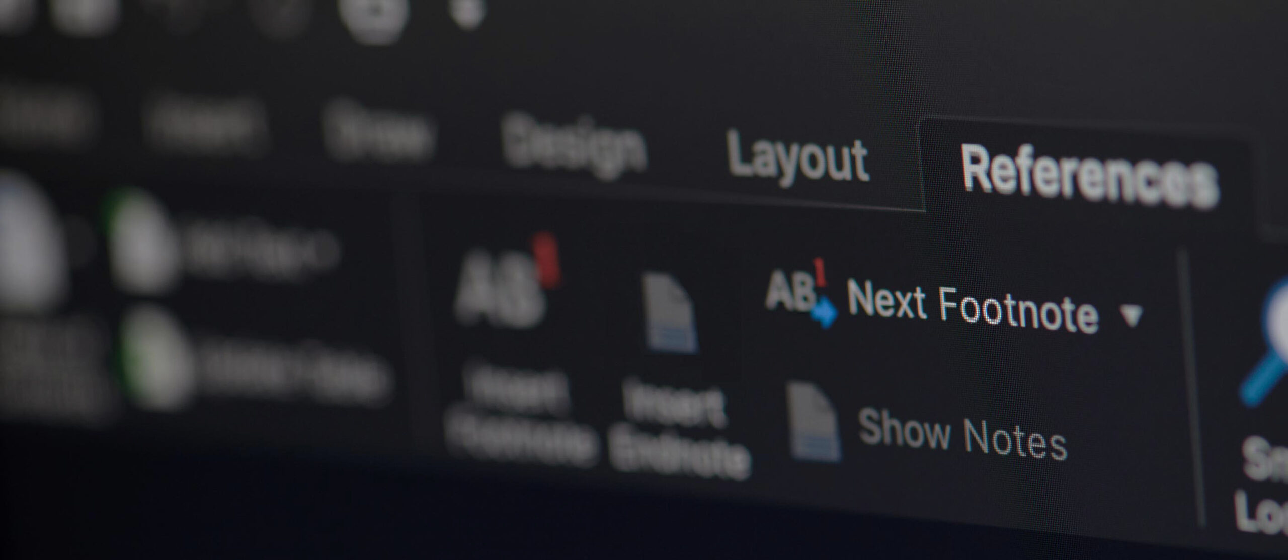 Microsoft Word training for creating long documents