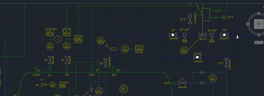 AutoCAD P&ID and PFD training. 1-day course.